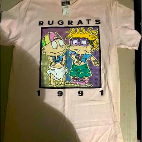 Tops | Pink Rugrats Hip Hop Tshirt | Poshmark